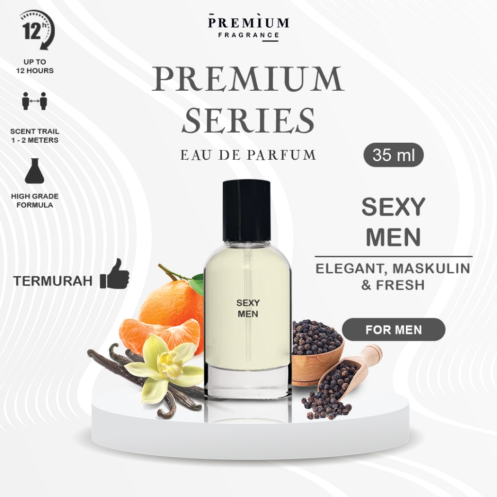 Jual Premium Fragrance - Parfum Pria 35 ML Berkualitas Tahan Lama ...