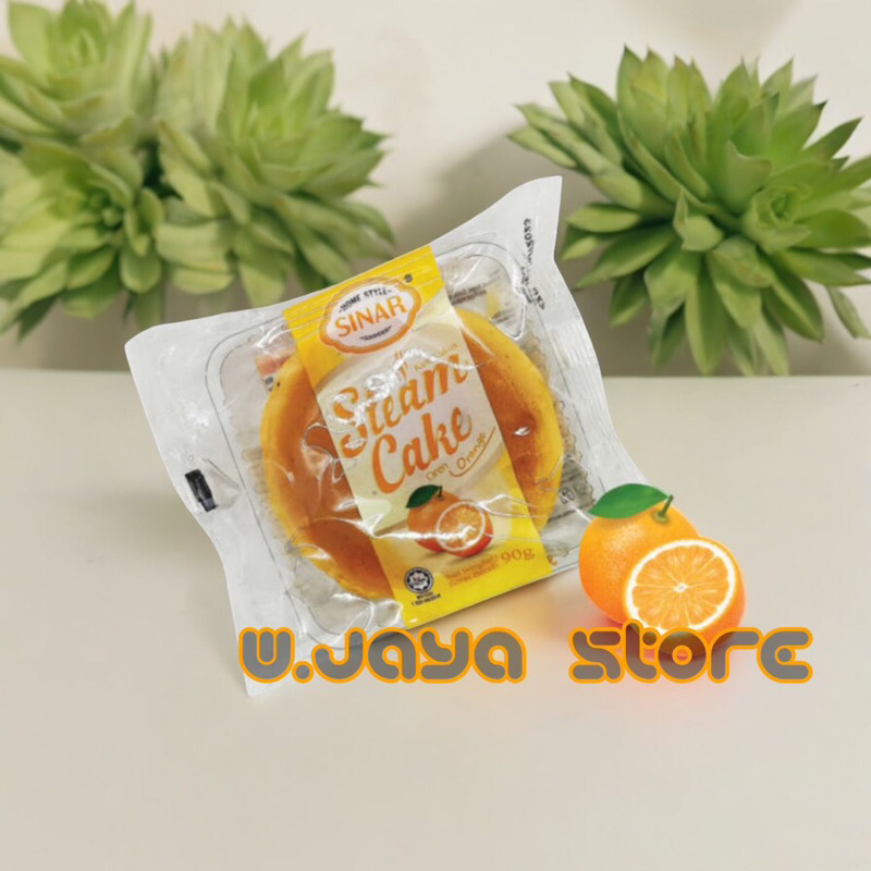 Jual Sinar Steam Cake Bolu Kukus 90g Rasa Pisang / Cheese / Jeruk ...