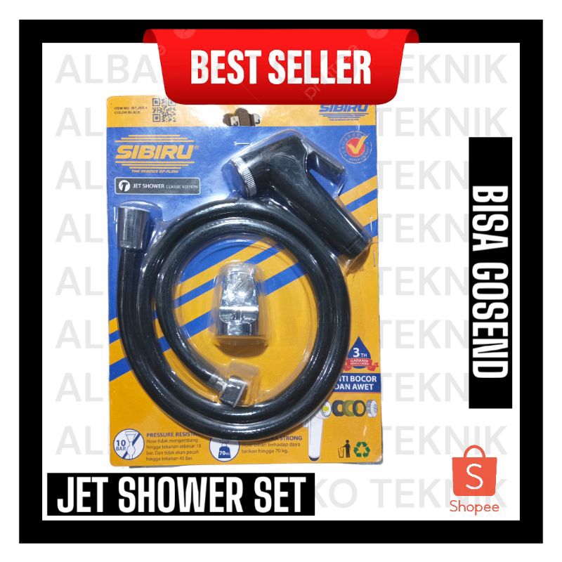 Jual Jet Shower Set Bidet Head Cebok / Sibiru Semprotan Toilet Closet ...