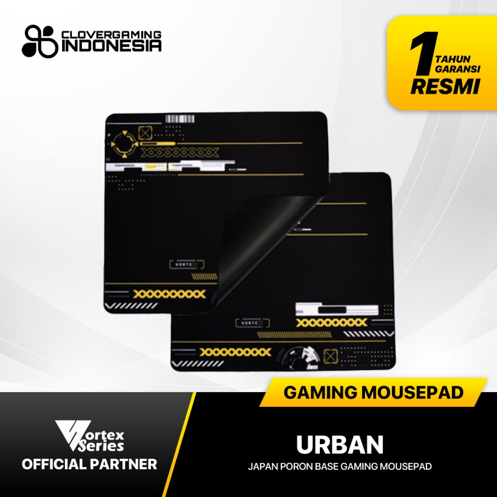 Jual VortexSeries Urban Gaming Mousepad Anti Slip Poron Based Vortex ...