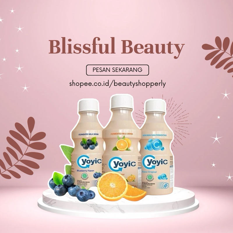 Jual (12 BOTOL) YOYIC Minuman Susu Fermentasi 130mL - Original ...