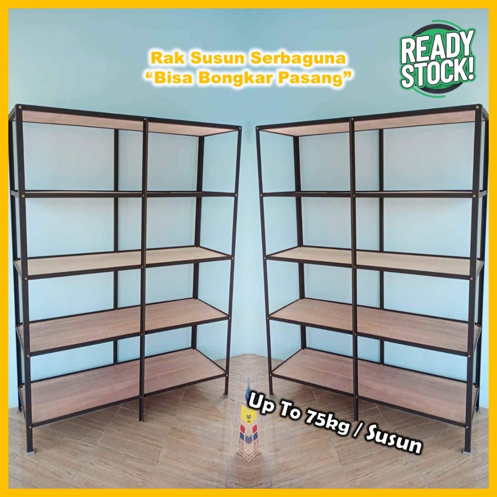 Jual Rak Siku Rak Besi Rak Susun Rak Gudang Rak Toko Rak Dapur 200*200 ...
