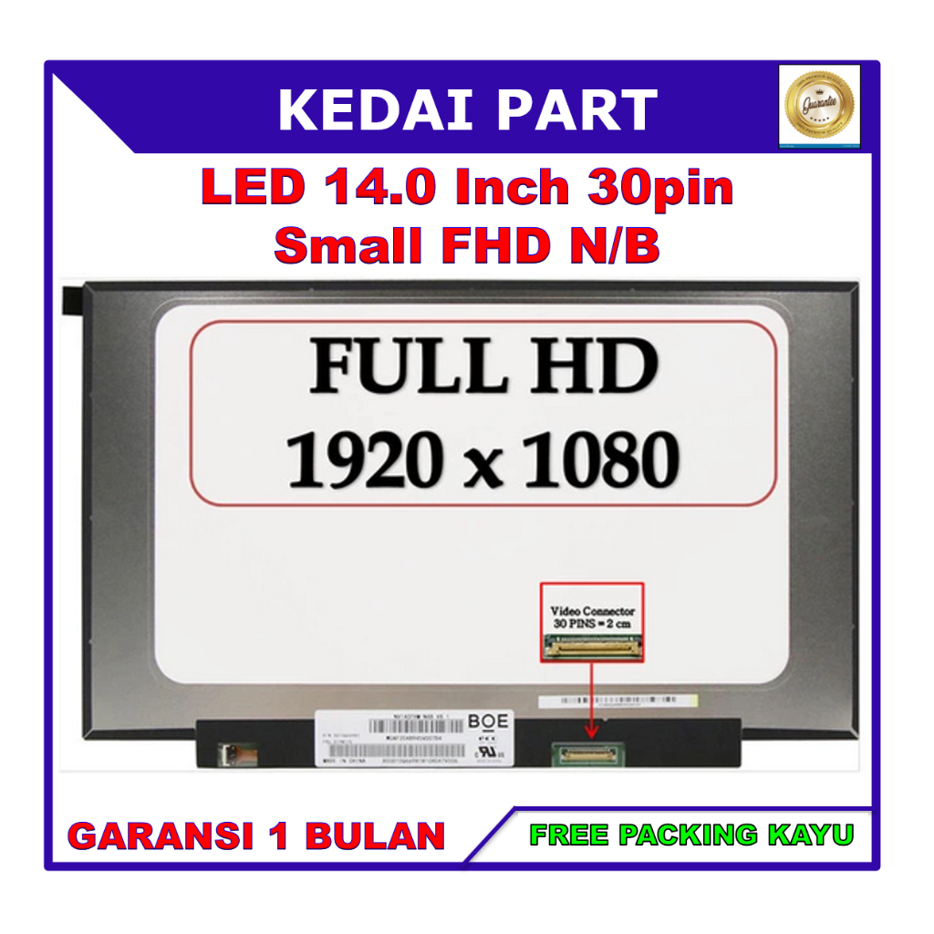 Jual LCD LED Lenovo Ideapad 3 14-ALC6 S340 V14 V14-ARE 14.0 14 Inch 30 ...