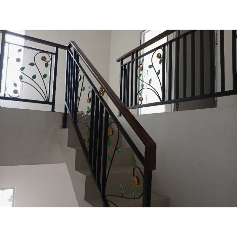 Jual Balcon relling tangga minimalis motif kayu | Shopee Indonesia
