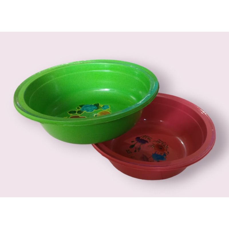 Jual baskom plastik interplast 12 warna(isi 12pcs) | Shopee Indonesia