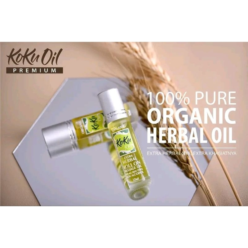 Jual KOKU OIL 10 ML ISI 6 BOTOL PAKET MINYAK KOKU 10 ML ISI 6 PCS ...