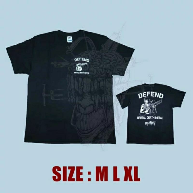 Jual TS - BRUTAL MIND - Defend Brutal Death Metal | Shopee Indonesia