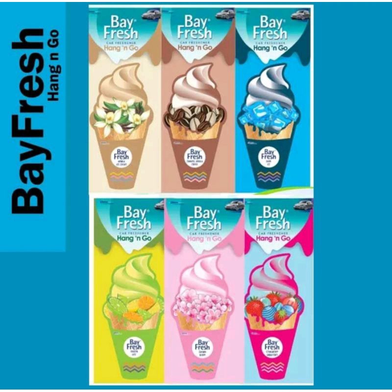 Jual BAYFRESH Hang N Go Pengharum Parfum Mobil Gantung | Shopee Indonesia