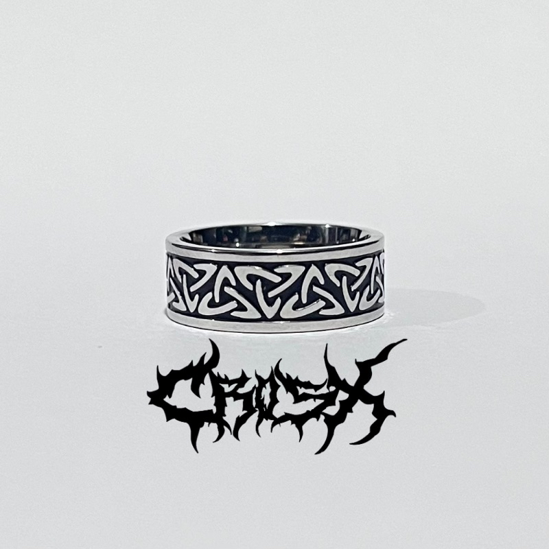 Jual BREAK RING / HEXAGRAM STAR BINTANG TRIANGLE CROSS RING CINCIN ...