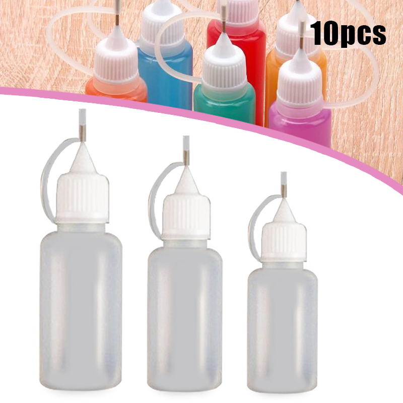Jual 10pcs 30ml Glue Applicator Bottle Botol Lem Quilling Scrapbook ...