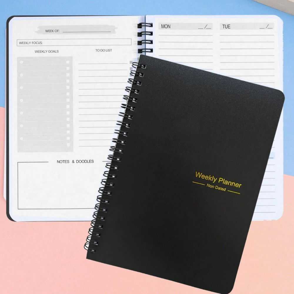 Jual APEN Buku Catatan Mingguan Weekly Planner Note 52 Lembar A5 Buku ...