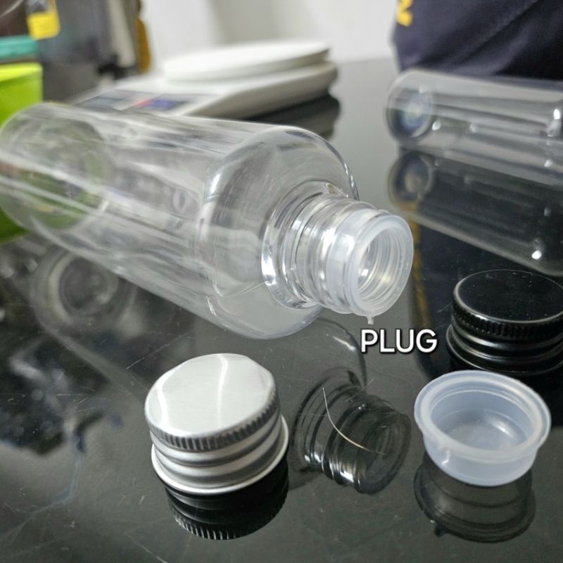 Jual Bigta_Botol 100 ml / 250 ml / 500 ml TUTUP ALUMINIUM (neck 24 ...