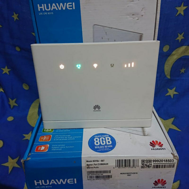 Jual Home Router Huawei B315s-607 Unlock Fullmod Alloprator 4G LTE B1 ...
