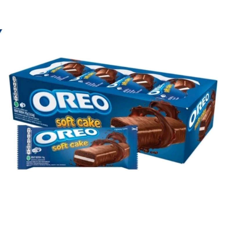 Jual Oreo Bolu SoftCake / soft cake Box isi 12 pcs | Shopee Indonesia