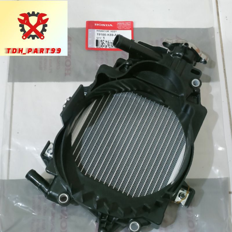 Jual RADIATOR ASSY HONDA VARIO 150 - VARIO 125 NEW LED | Shopee Indonesia