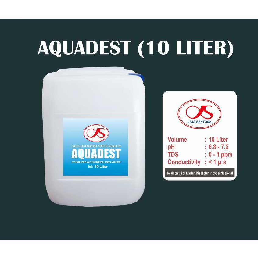 Jual Aquades / Aquadest / Akuades / Air Suling / Distilled Water ...