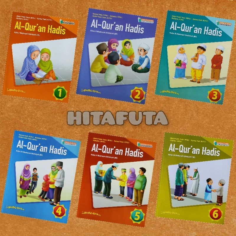 Jual Buku Kurikulum Merdeka Al-quran Hadis Alquran Hadis MI Kelas 1 2 3 4 5 6 Original Penerbit ...