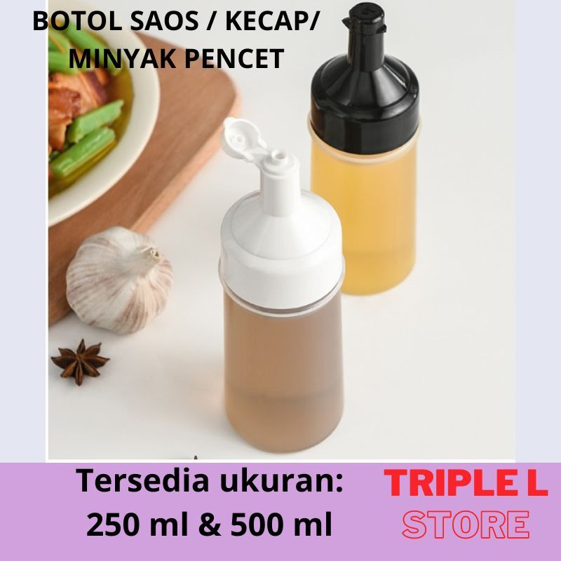 Jual Botol Tempat Penyimpanan Saos Kecap Mayonaise Minyak Pencet ...