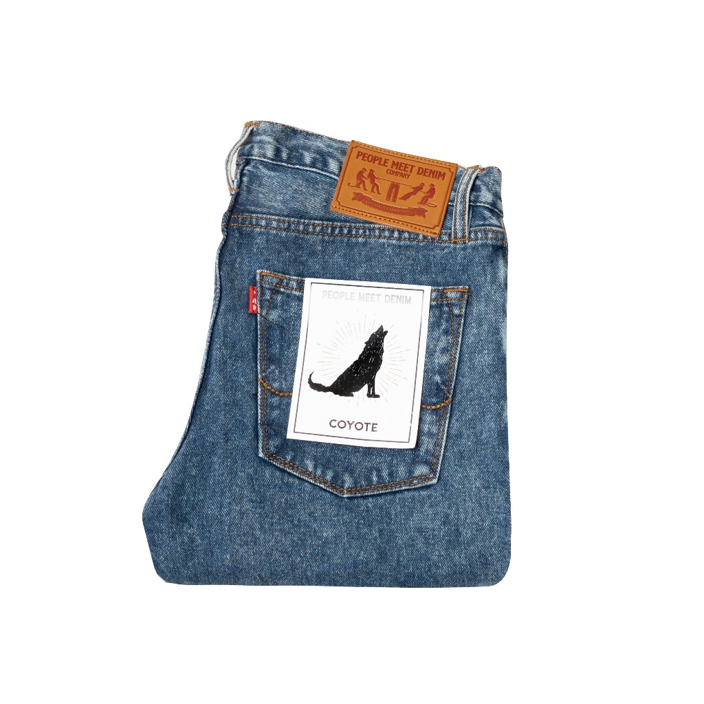 Jual PMD & CO - COYOTE - Pre-Washed Denim - 14oz - Selvedge Accent ...