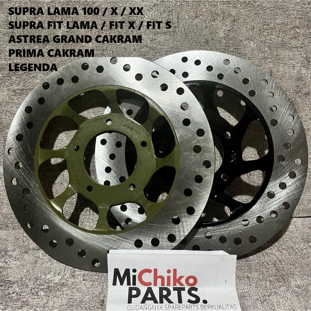 Jual Piringan Cakram Baja Depan Supra Bapak Supra 100 X XX Supra Fit ...