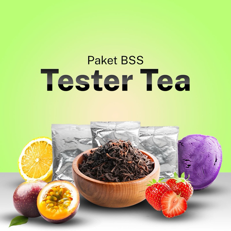 Jual BSS STORE Paket Tester Tea Series 35.000. Cara pembuatan mudah ...