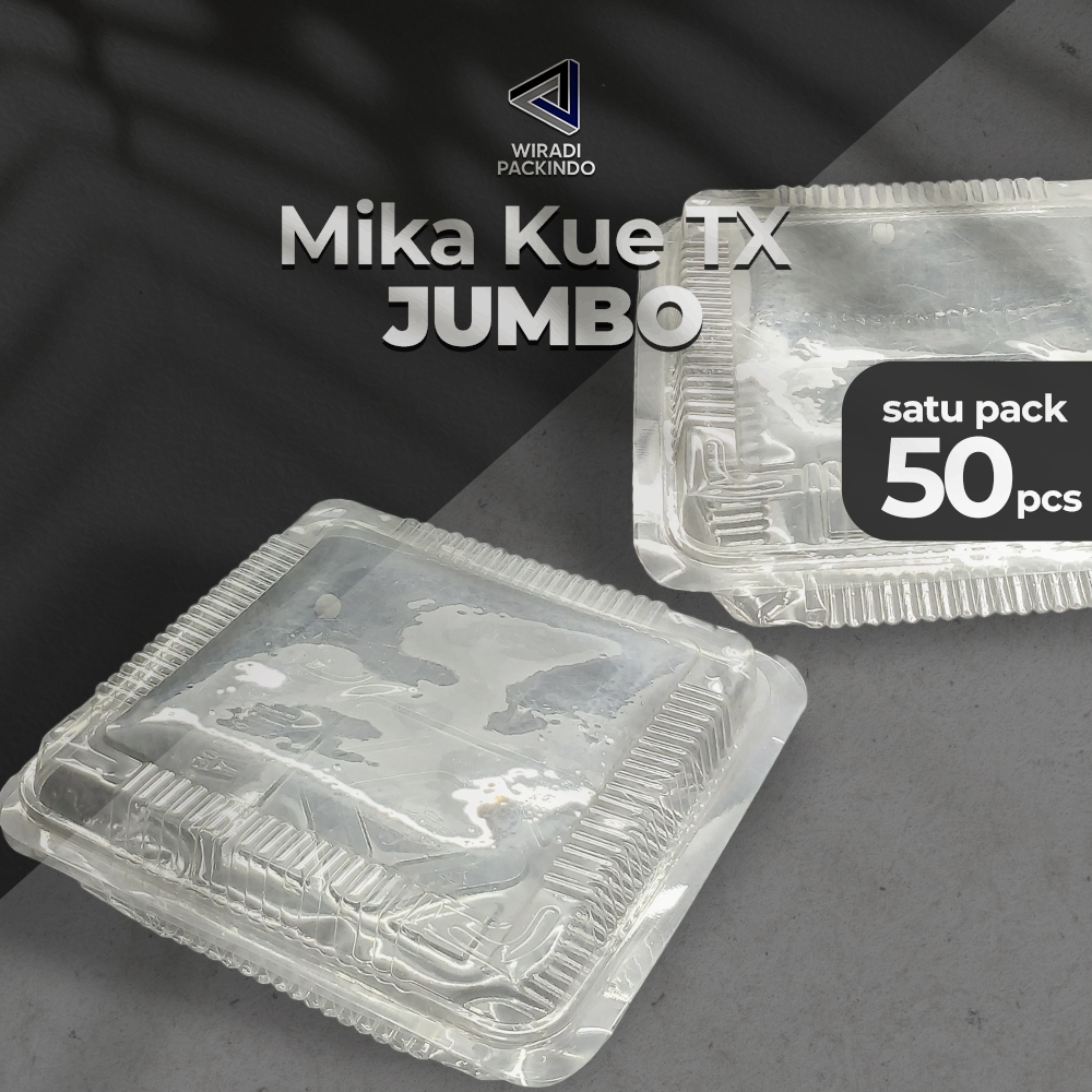 Jual Plastik mika kue ukuran jumbo / box mika kue bolu besar / mika ...