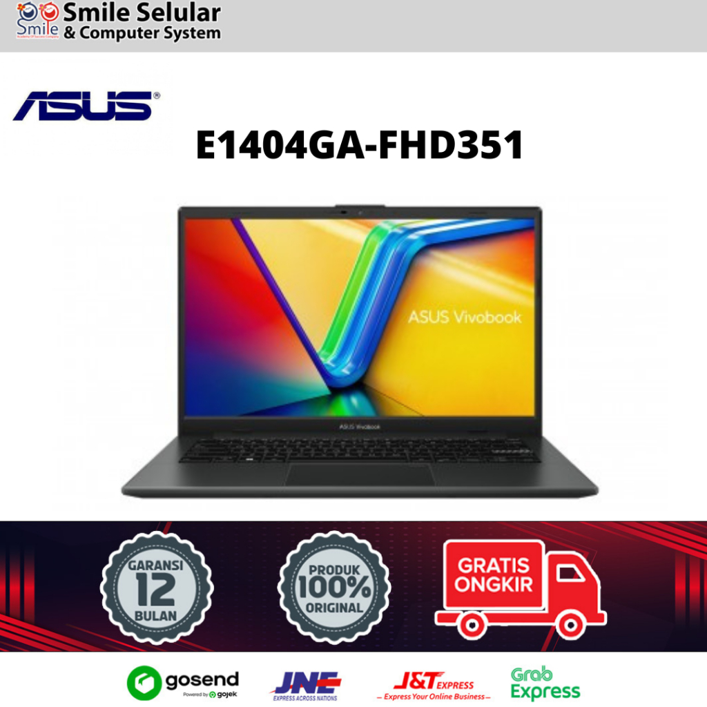 Jual ASUS Vivobook Go 14 E1404GA FHD351 Core i3 8GB 512GB W11 | Shopee ...