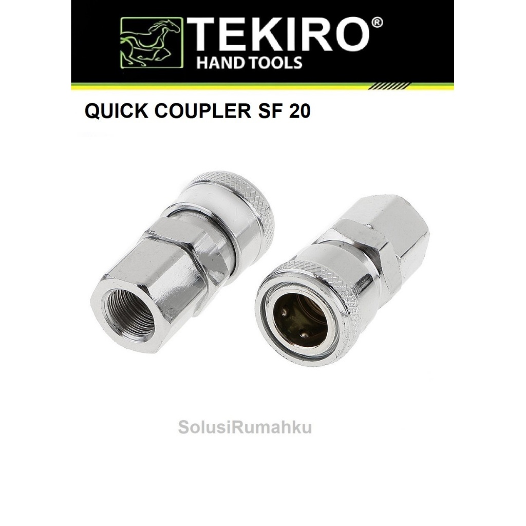 Jual Tekiro Quick Coupler Angin SF20 SF 20 / Nepel Selang Kompresor ...