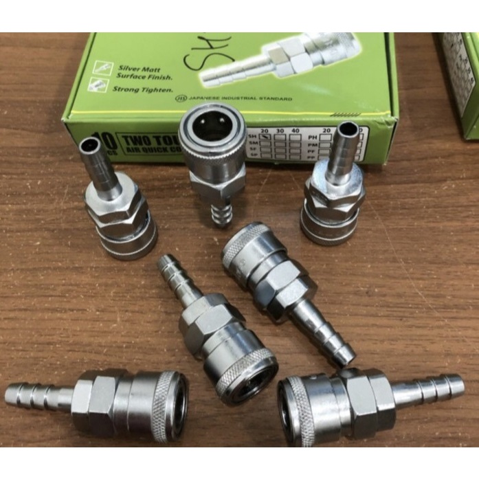 Jual Tekiro Quick Coupler Angin SH30 SH 30 / Nepel Selang Kompresor ...