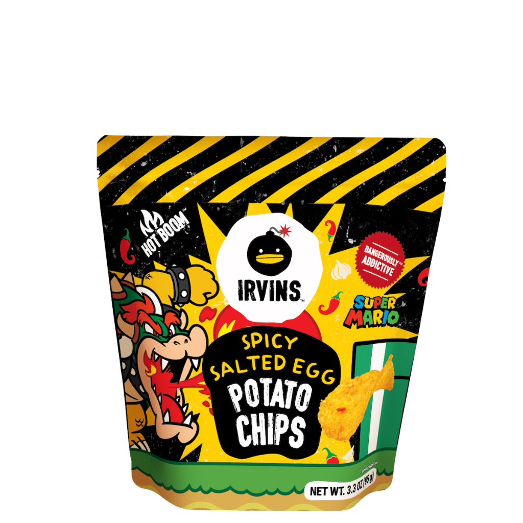Jual SUPER MARIO x IRVINS Hot Boom Potato Chips 95 gr | Shopee Indonesia