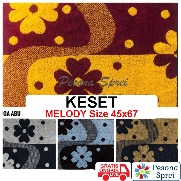 Jual KESET HANDUK 45x67 MELODY / KESET KAMAR MANDI JUMBO / KESET UKURAN ...