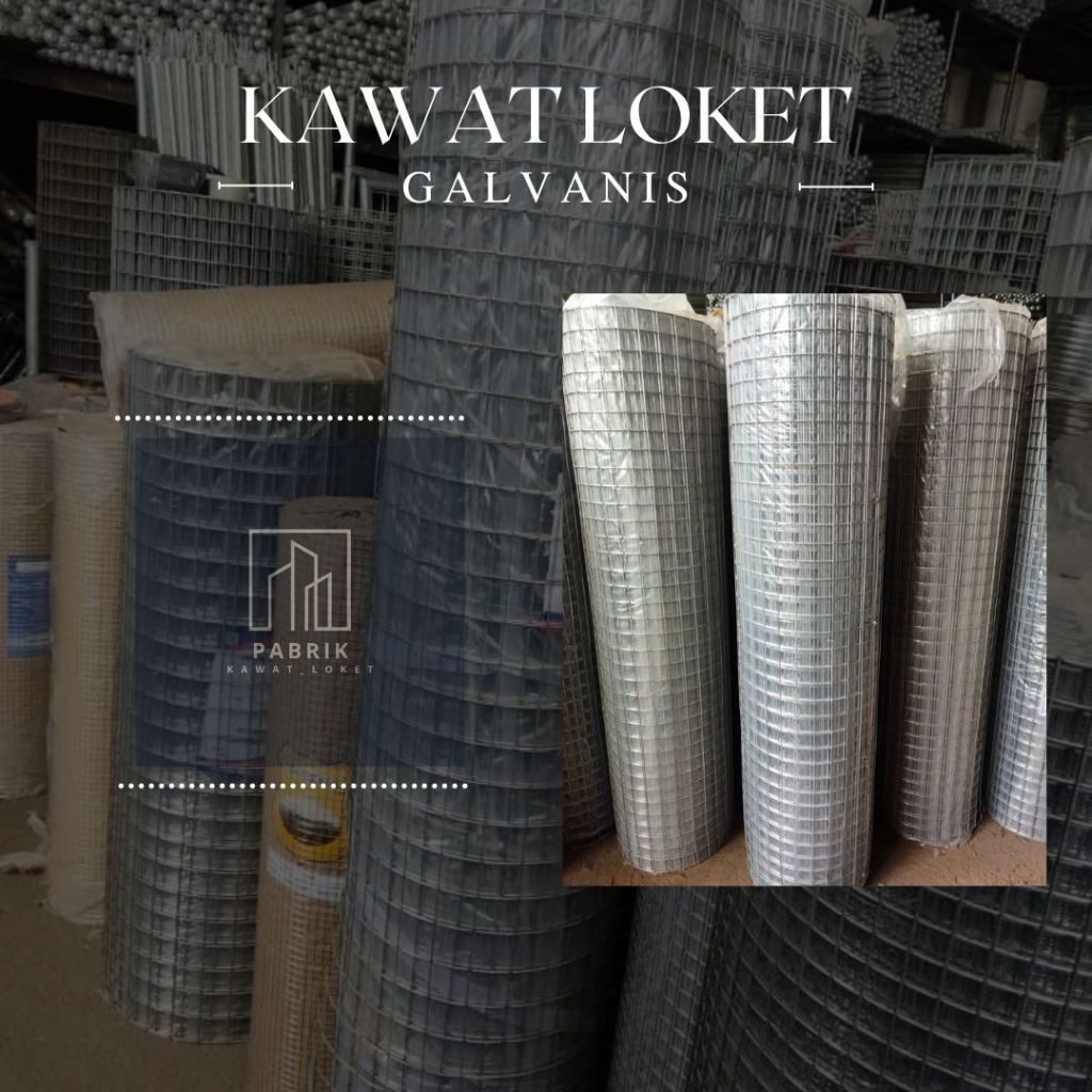 Jual KAWAT LOKET GALVANIS 2MM LUB 50X50 | Shopee Indonesia