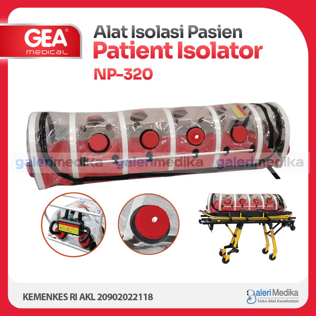 Jual Isolator GEA NP-320 Alat Isolasi Pasien - Alat Evakuasi ...