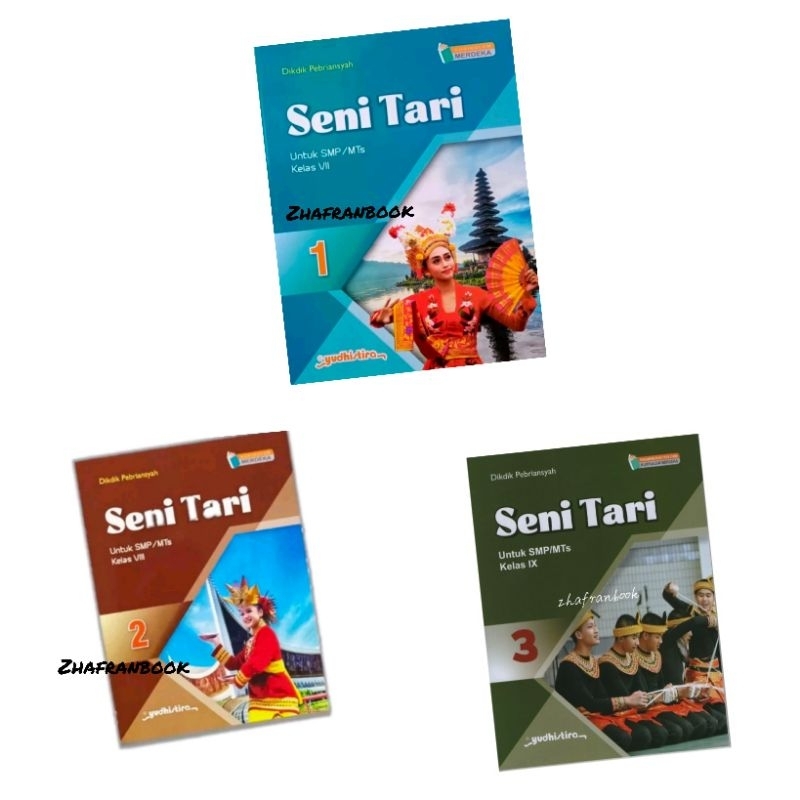 Jual BUKU SENI TARI KELAS 7,8 DAN 9 SMP KURIKULUM MERDEKA YUDHISTIRA | Shopee Indonesia