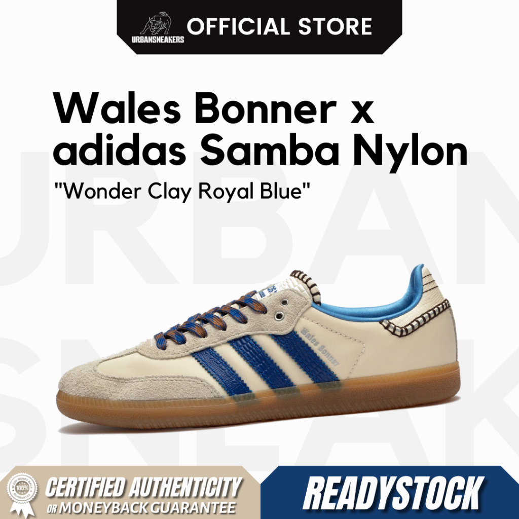 Jual adidas Samba Nylon Wales Bonner Wonder Clay Royal | IH7756 ...