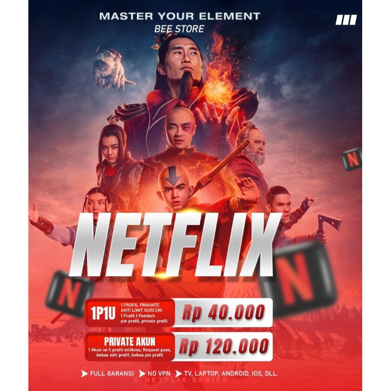 Jual NETFLIX ULTRA HD 100% GARANSI | Shopee Indonesia