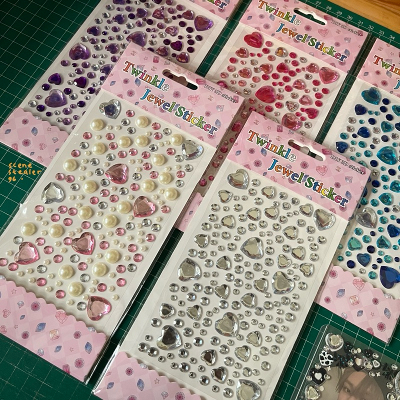 Jual 3D JEWEL STICKER / GEM STIKER BLING-BLING UNTUK DEKORASI DAN WAJAH ...