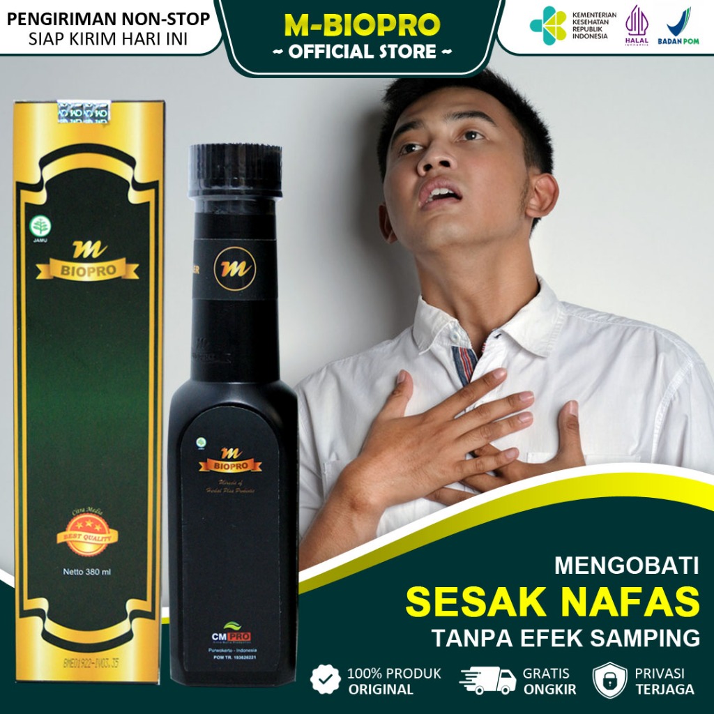 Jual Obat Sesak Nafas Paling Ampuh - Nyeri Dada - Asma - Ispa - Dada ...