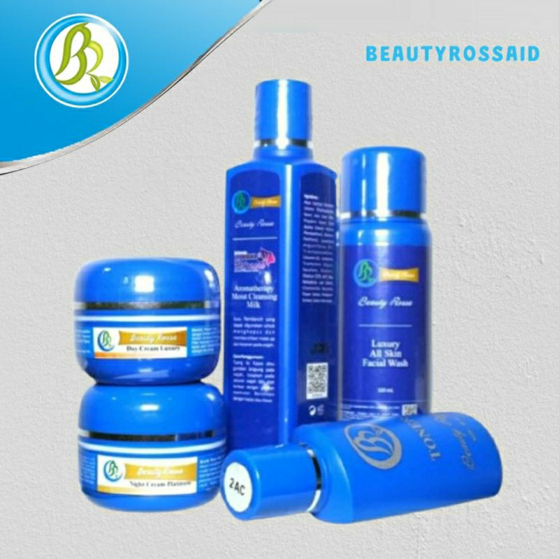 Jual PAKET PLATINUM LUXURY WHITENING BEAUTY ROSSA SKINCARE ORIGINAL ...