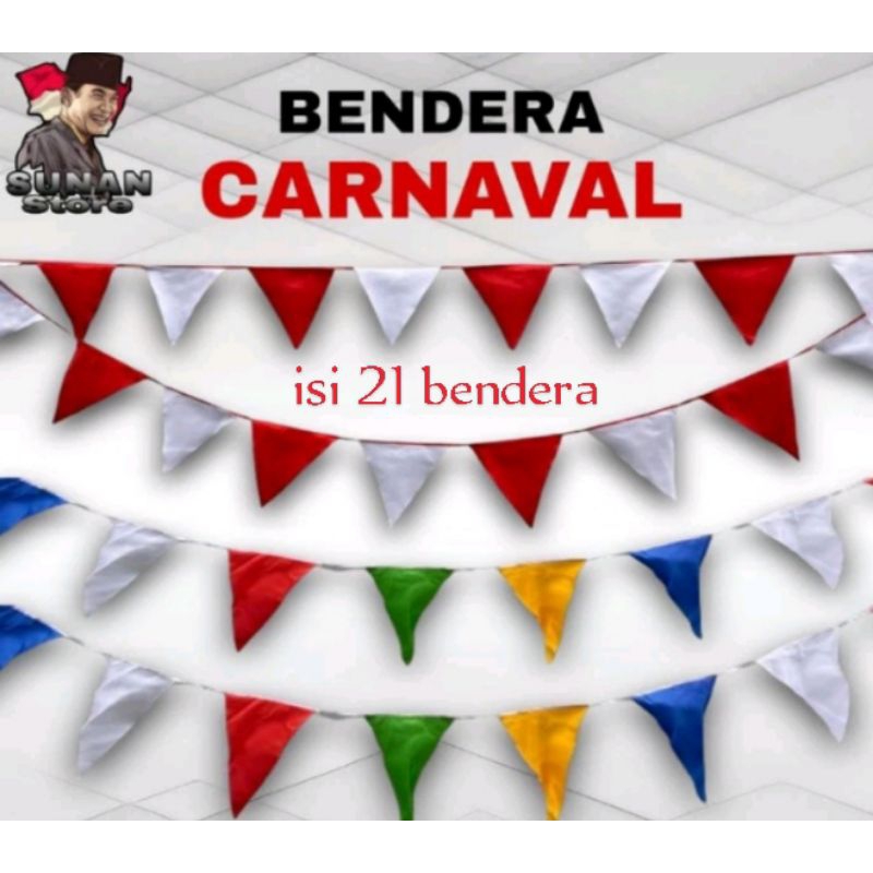 Jual BENDERA SEGITIGA ISI 20 BENDERA 17 AGUSTUS RI | Shopee Indonesia