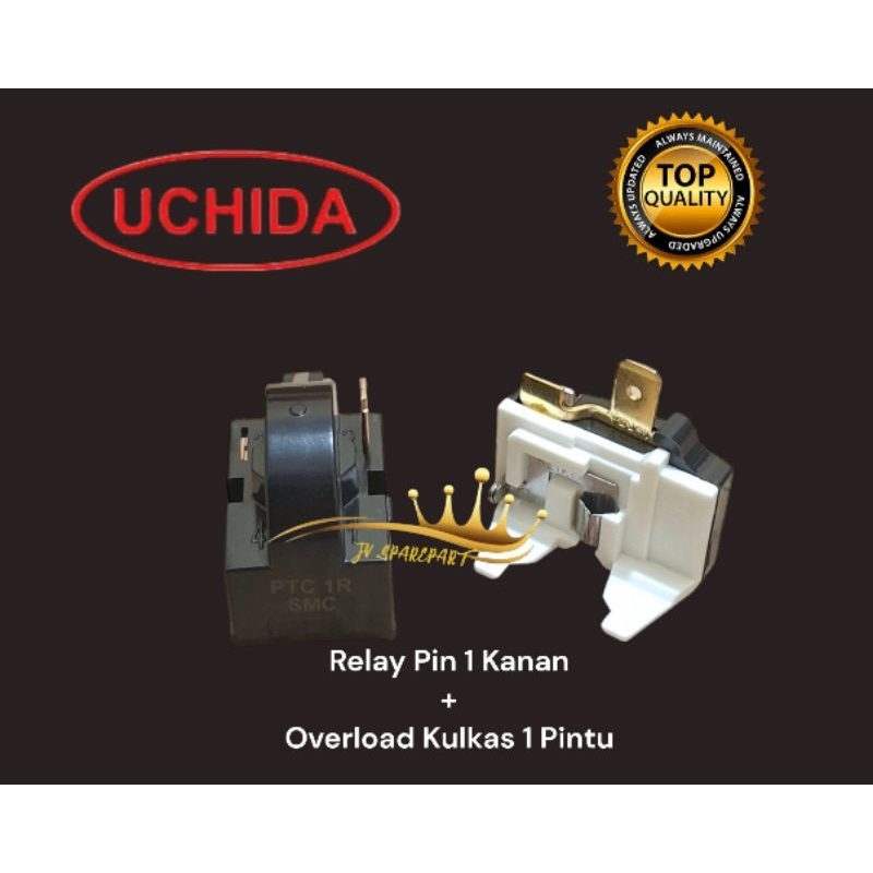 Jual Relay Ptc Overload Kulkas Uchida 1 Pintu | Shopee Indonesia
