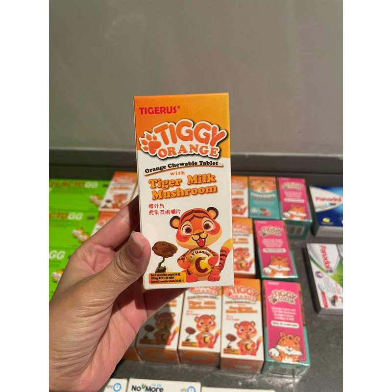 Jual TIGERUS Vitamin Malaysia / tiggy orange tiggy cocoa | Shopee Indonesia