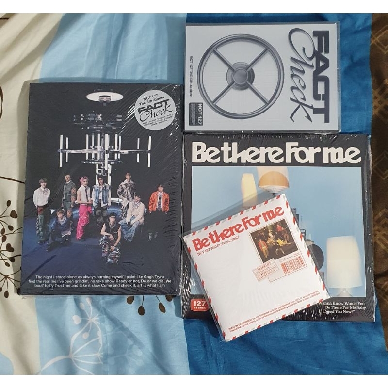 Jual SEALED ALBUM BE THERE FOR ME HOUSE VER & FACT CHECK CHANDELIER VER ...
