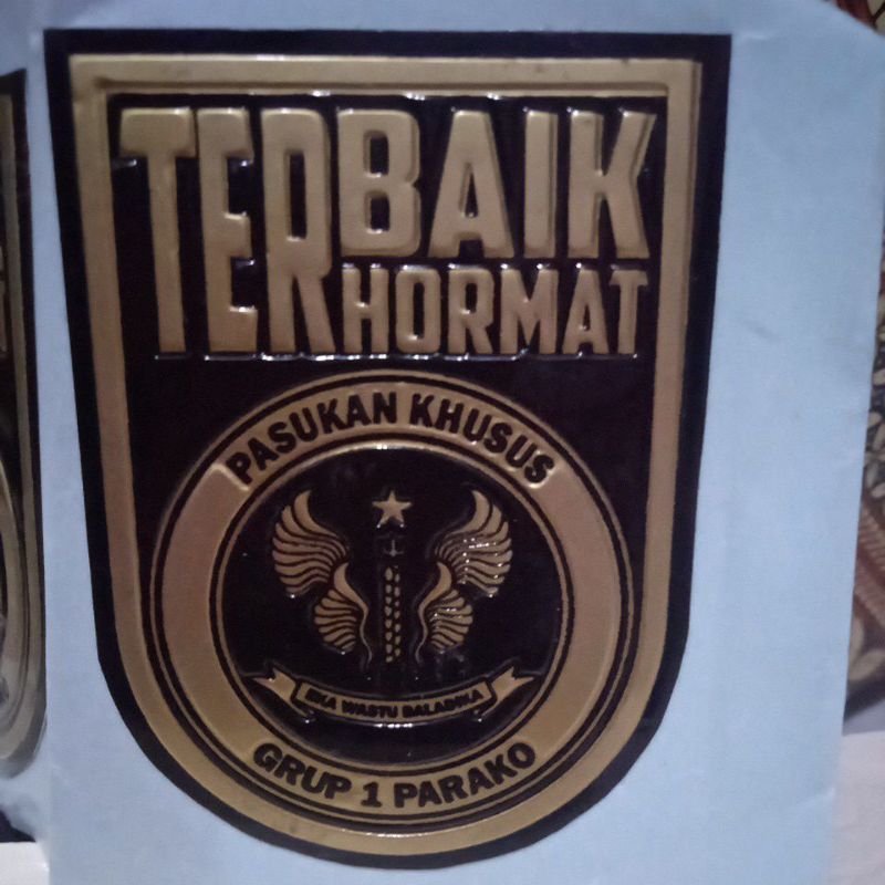Jual Stiker embos logo grup 1 Parako | Shopee Indonesia