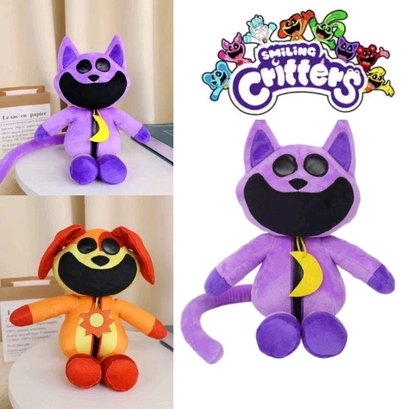 Jual Boneka CatNap Poppy Playtime Chapter 3 Cat Nap plush Smiling ...