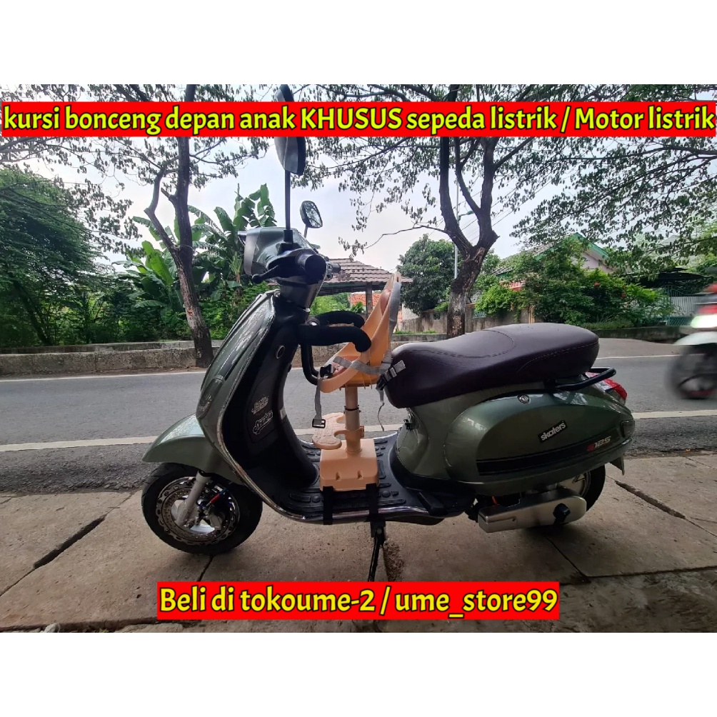 Jual ART W88Z KURSI ANAK BONCENG DEPAN MOTOR LISTRIK SEPEDA LISTRIK ...