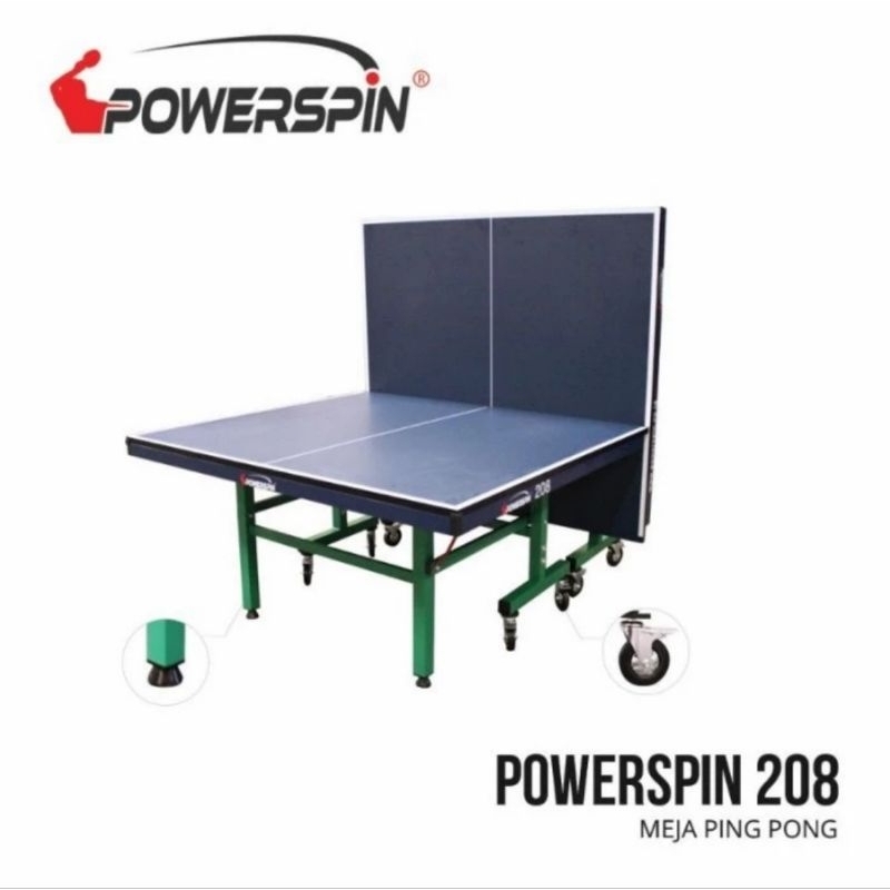 Jual Meja Pingpong Tenis Meja POWERSPIN / POWER SPIN 208 25mm Original | Shopee Indonesia