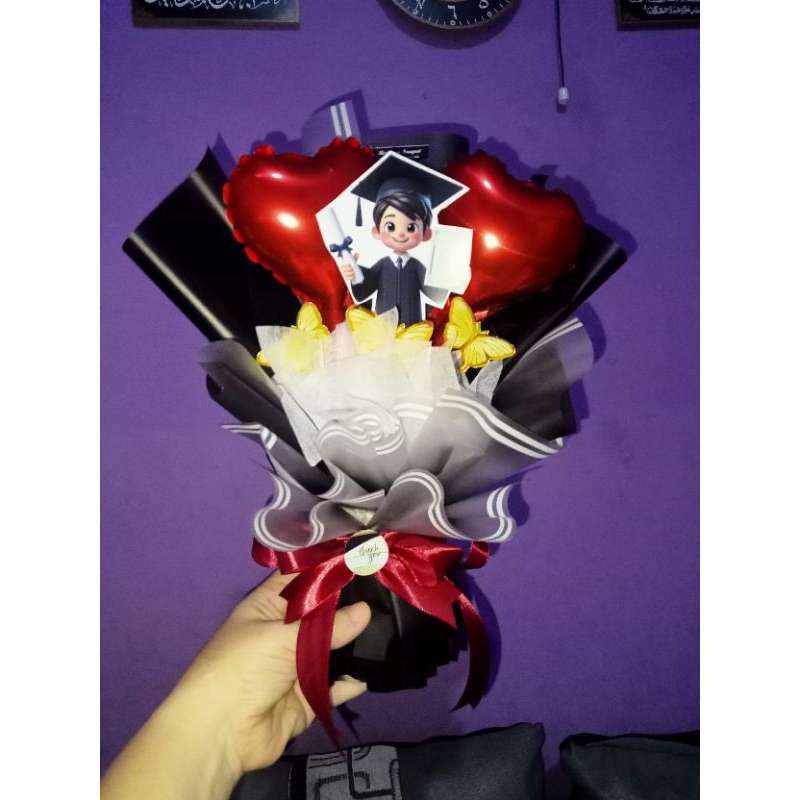 Jual BUCKET WISUDA MURAH/BUCKET TOPPER/HARI GURU/HARI IBU | Shopee ...