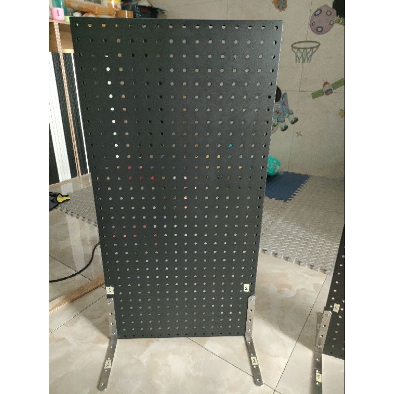Jual PLAT pegboard standing KAKI 40 x 80 cm | Shopee Indonesia