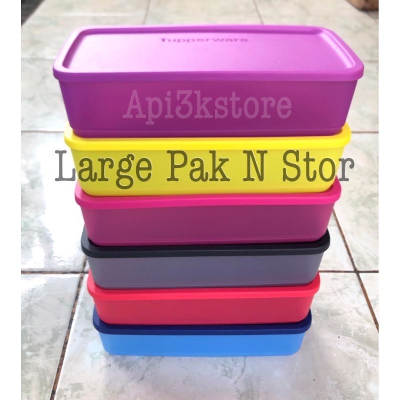 Jual PROMO Tupperware Pak N Stor 1.4L Compact Stor | Shopee Indonesia